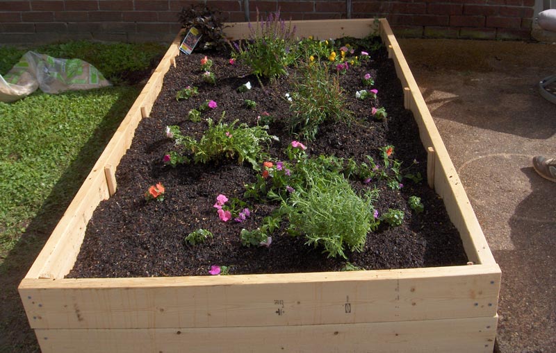 How To Build A Flower Bed Quiet Corner