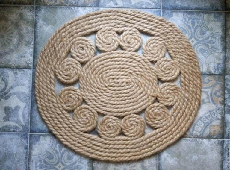 DIY Rope Rug Creative Ideas
