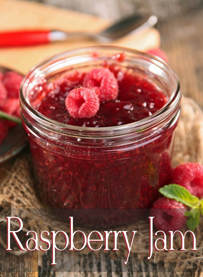 Quiet Corner:Raspberry Jam Recipe - Quiet Corner